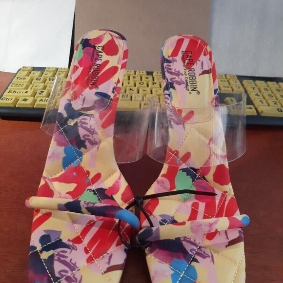 Cape Robbin | Shoes | Cape Robbin Musa Heels Clear Strap Size 1 Worn ...